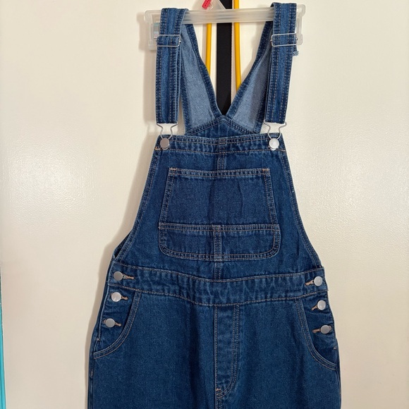 SHEIN | Pants & Jumpsuits | Shein Blue Denim Overalls Womens | Poshmark